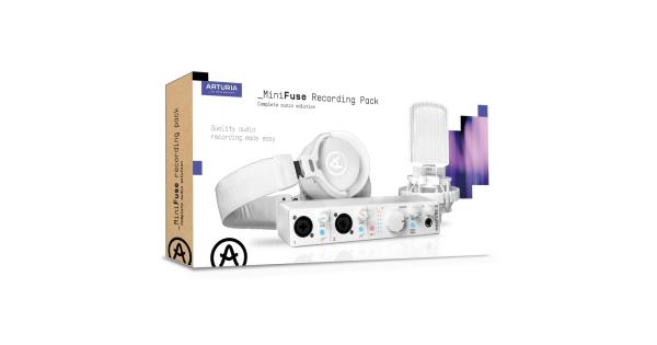 Arturia MiniFuse Recording Pack White - BimotorDJ