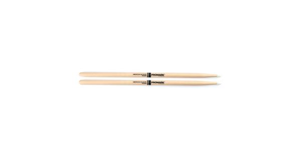 Promark TX5AN Classic Forward 5A Hickory Drumstick, Oval Nylon Tip ...